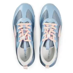 Off-White Color Block Trainers - Blue