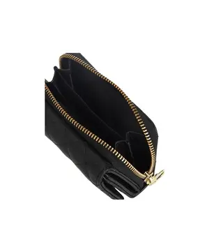 Barbour Quilted Short Wallet, Ziparound Closure