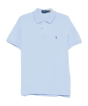 Polo Ralph Lauren Logo Classic-fit Polo Shirt - Blue