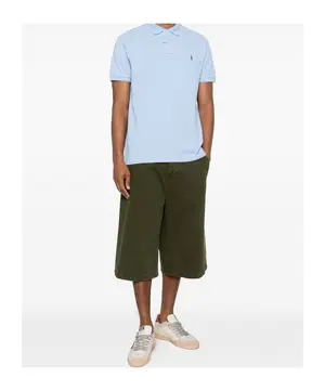 Polo Ralph Lauren Logo Classic-fit Polo Shirt - Blue
