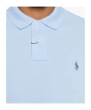 Polo Ralph Lauren Logo Classic-fit Polo Shirt - Blue