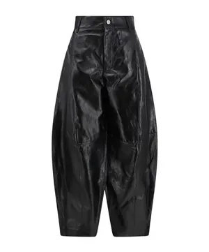 Soeur Julien Pleated Wide-leg Pants - Black