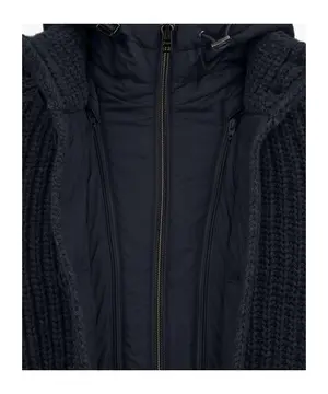 Herno Coarse-ribbed Knit Cotton Garment