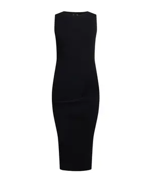 Rick Owens Bodycon Sleeveless Dress - Black