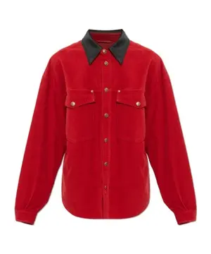 Versace Corduroy Velvet Blouson
