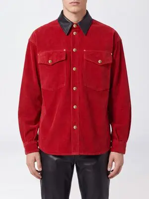 Versace Corduroy Velvet Blouson - Red