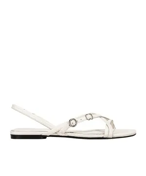 Hugo Boss Flat Sandals With Strap Fastening
