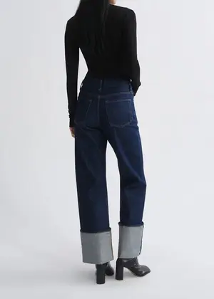 AGOLDE Ribbed Turtleneck Longsleeve Top