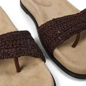 Magda Butrym Hollowed-out Woven Sandals