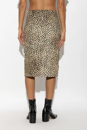 RÓHE Animal-print Skirt