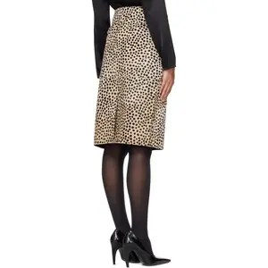 RÓHE Animal Print Pencil Skirt