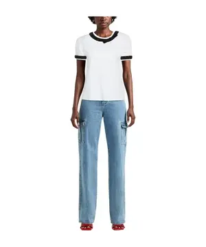 Max Mara Solid-color Short-sleeved T-shirt