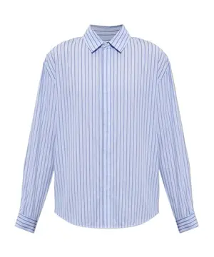 Jacquemus Dog-print Striped Shirt