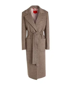 MAXCO. Collared Coat - Brown