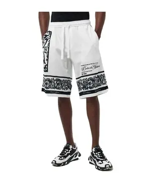 Dolce & Gabbana Vintage Floral Print Drawstring Shorts