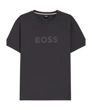 Hugo Boss Comfortable And Breathable Shortsleeve Top - Black