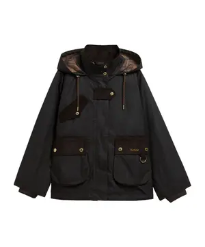 Barbour Hooded Corduroytrim Outdoor Jacket