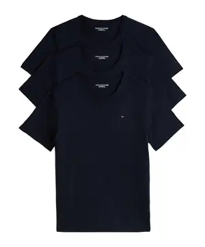 Tommy Hilfiger Cotton Shortsleeve Tshirt - Black