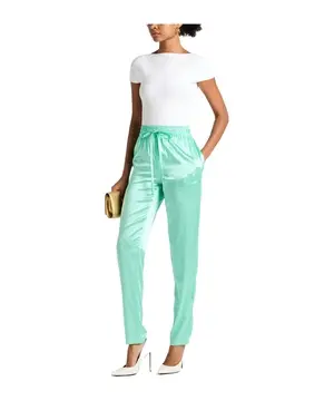 Dolce & Gabbana Solid-color Satin Pajama Pants