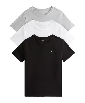 Tommy Hilfiger Cotton Shortsleeve Tshirt - Black