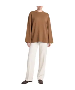 Max Mara Solid-color Mid-weight Knit Top