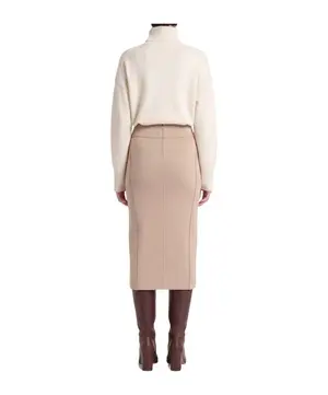 Jacquemus Knitted Mid-length Bodycon Skirt
