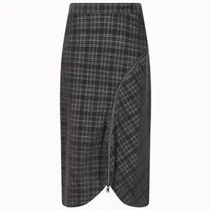 VIVIENNE WESTWOOD Plaid Midi Skirt