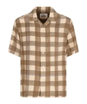 JIL SANDER Checked Button-up Shirt