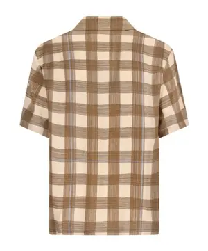 JIL SANDER Checked Button-up Shirt