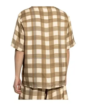 JIL SANDER Checked Button-up Shirt
