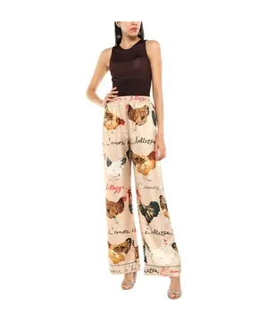 Dolce & Gabbana Colorful Printed Casual Pants