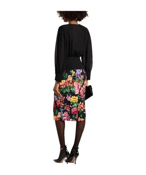 Dolce & Gabbana Floral Pencil Skirt