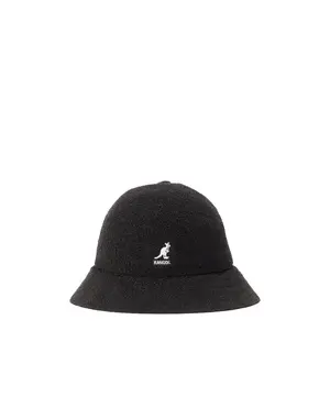 KANGOL Terrycloth Bucket Hat - Black