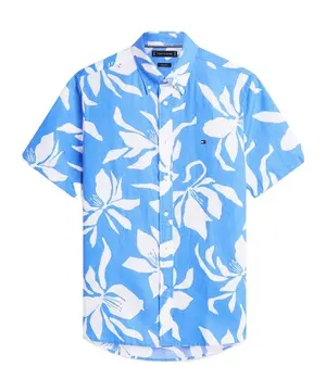 Tommy Hilfiger Shortsleeve Shirt - Blue