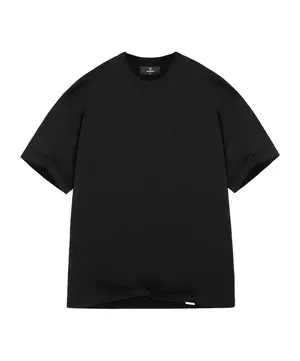 REPRESENT Crewneck Shortsleeve Top - Black