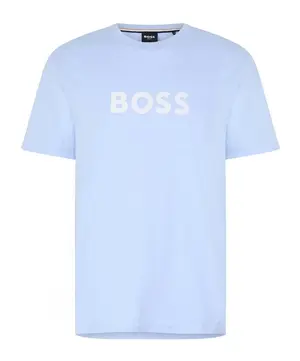 Hugo Boss Crewneck Shortsleeve Top - Blue