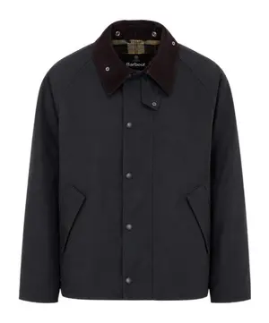 Barbour Corduroy Collar Buttoned Jacket