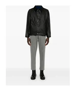 Barbour Corduroy Collar Buttoned Jacket