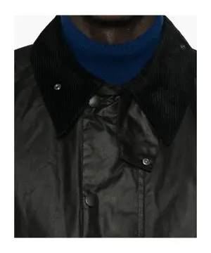Barbour Corduroy Collar Buttoned Jacket