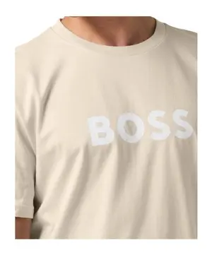 Hugo Boss Light Apricot Crewneck Shortsleeve Top