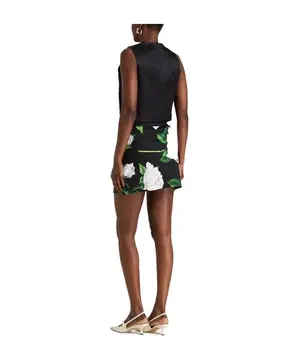 Dolce & Gabbana Solid-colored Jacquard Satin Top