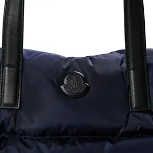 Moncler Quilted Nylon Tote Bag With Logo