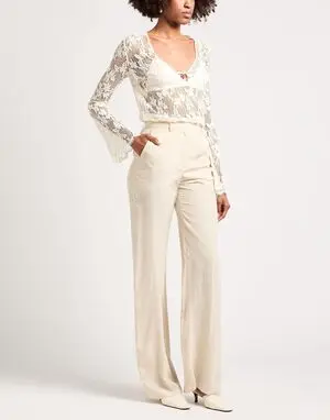 Sportmax Wide-leg Trousers With Crystal Embellishments
