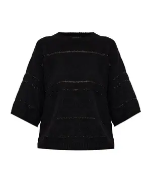 Fabiana Filippi Sequin Sweater - Black