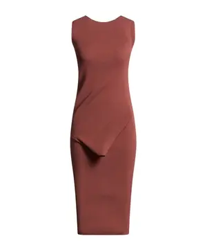 Rick Owens Sleeveless Bodycon Dress - Red