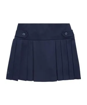 Polo Ralph Lauren Pleated Mini Skirt - Blue