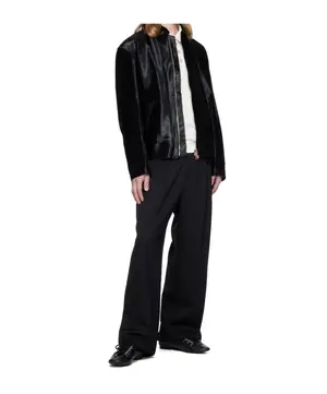 Casablanca Zip-up Fur Jacket