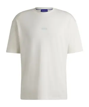 Hugo Boss Offwhite Crewneck Shortsleeve Tee - No