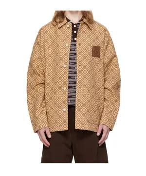 Casablanca Allover Monogram Shirt Jacket