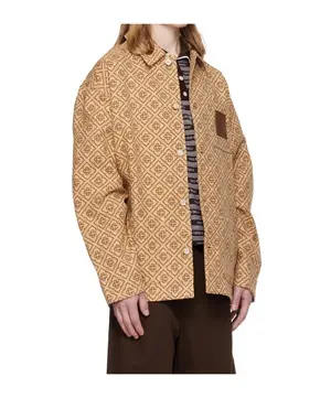 Casablanca Allover Monogram Shirt Jacket